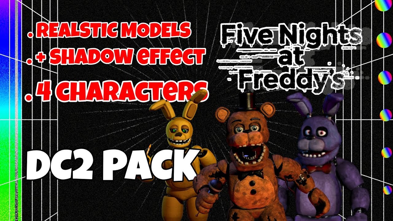 fnaf pack for DC2 download/ pack / rosh 7 - YouTube