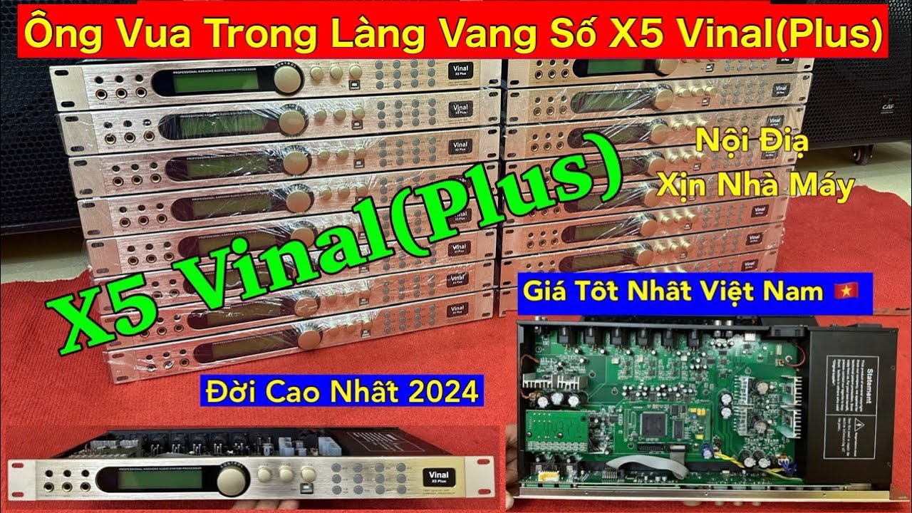 Đẹp Xuất Sắc🌹Đã Về 👉X5 Vinal(PLus)Đời Cao Nhất 2024(Tiếng Nhạc Nét/ Echo Sáng)Chống Nhiễu Nguồn ...