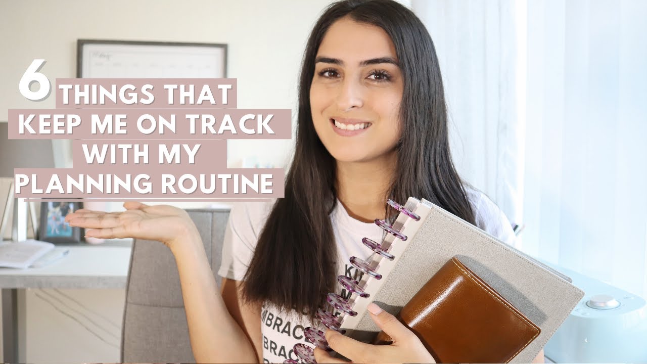 Stay On Top Of Your Planning Routine // Tips I Use To Keep It All ...