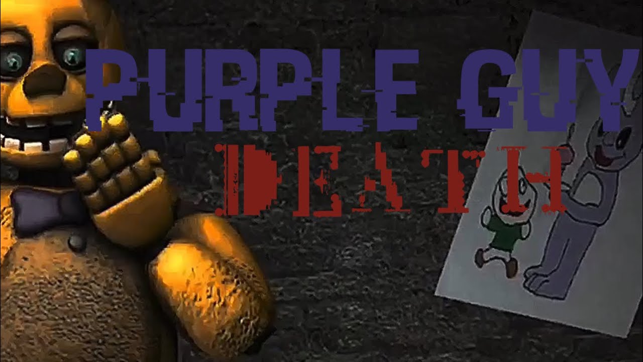 SFM FNAF | PURPLE GUY DEATH | SPRINGLOCK FAILURE - YouTube