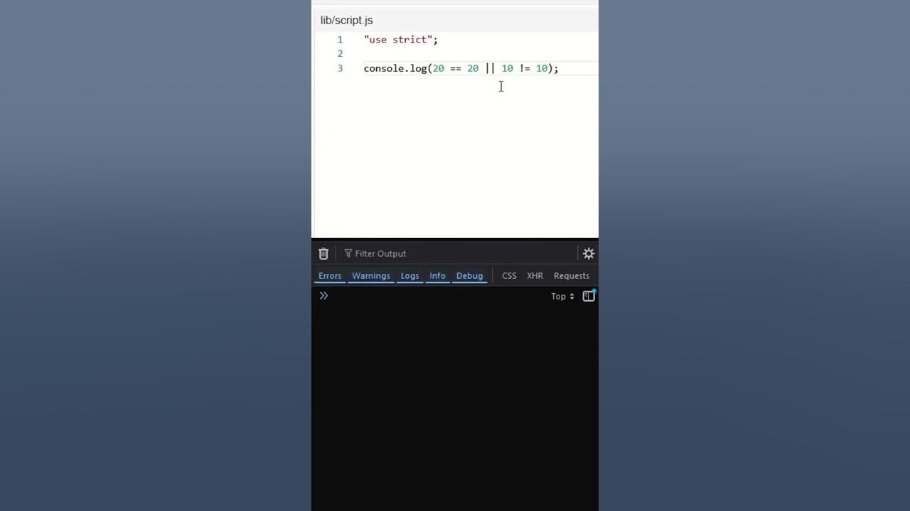 OR Operator Javascript Arabic #coding #javascript #programming #education - YouTube