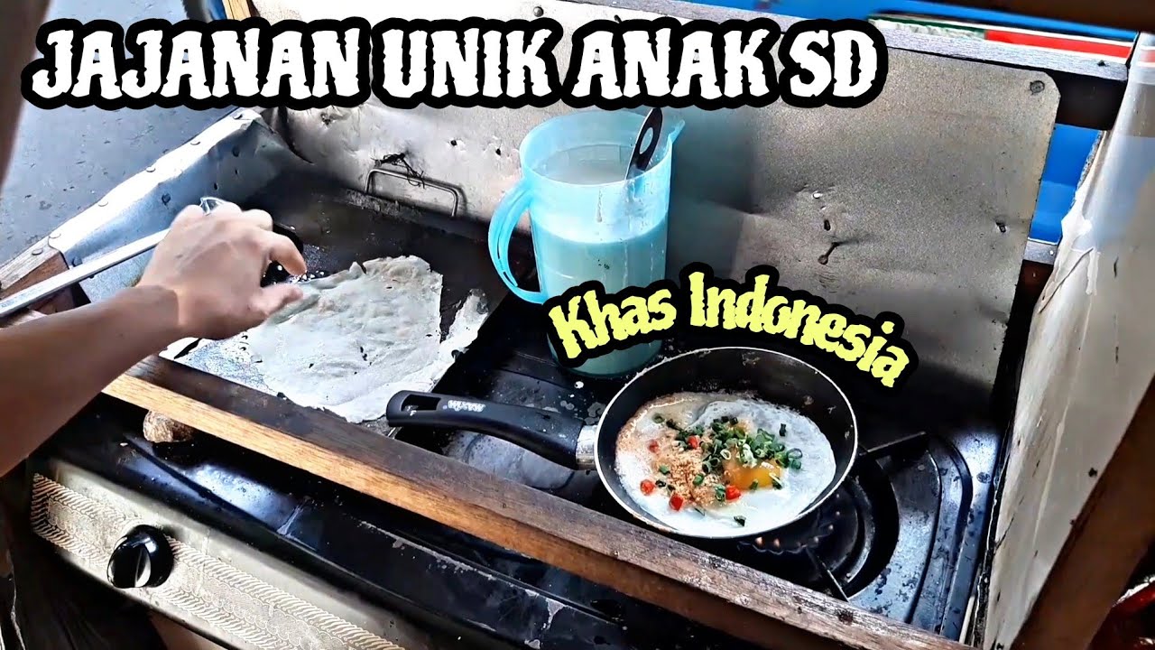 UNIK BANGET...!!! LUMPIA TELOR ACAK-ACAK - INDONESIAN STREET FOOD - YouTube