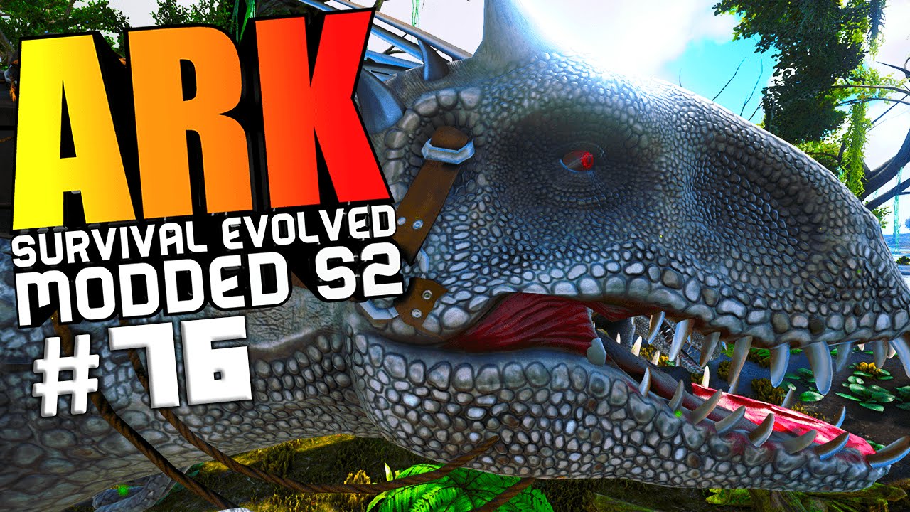 Ark Survival Evolved Indominus Rex Mod Alpha Bigfoot And Dodorex