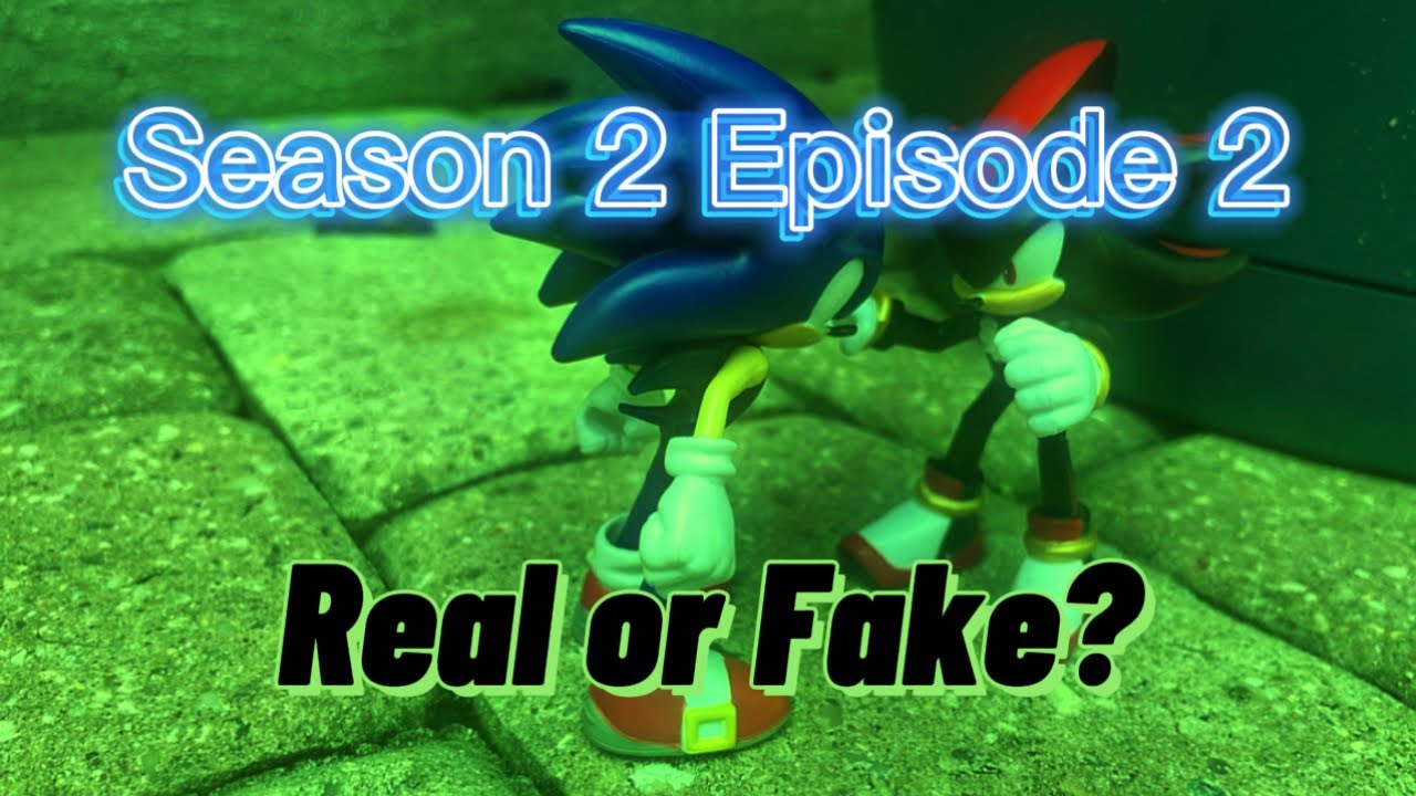 S2 E2: Real or Fake? (Sonic the Hedgehog Stop Motion) #sonicthehedgehog ...
