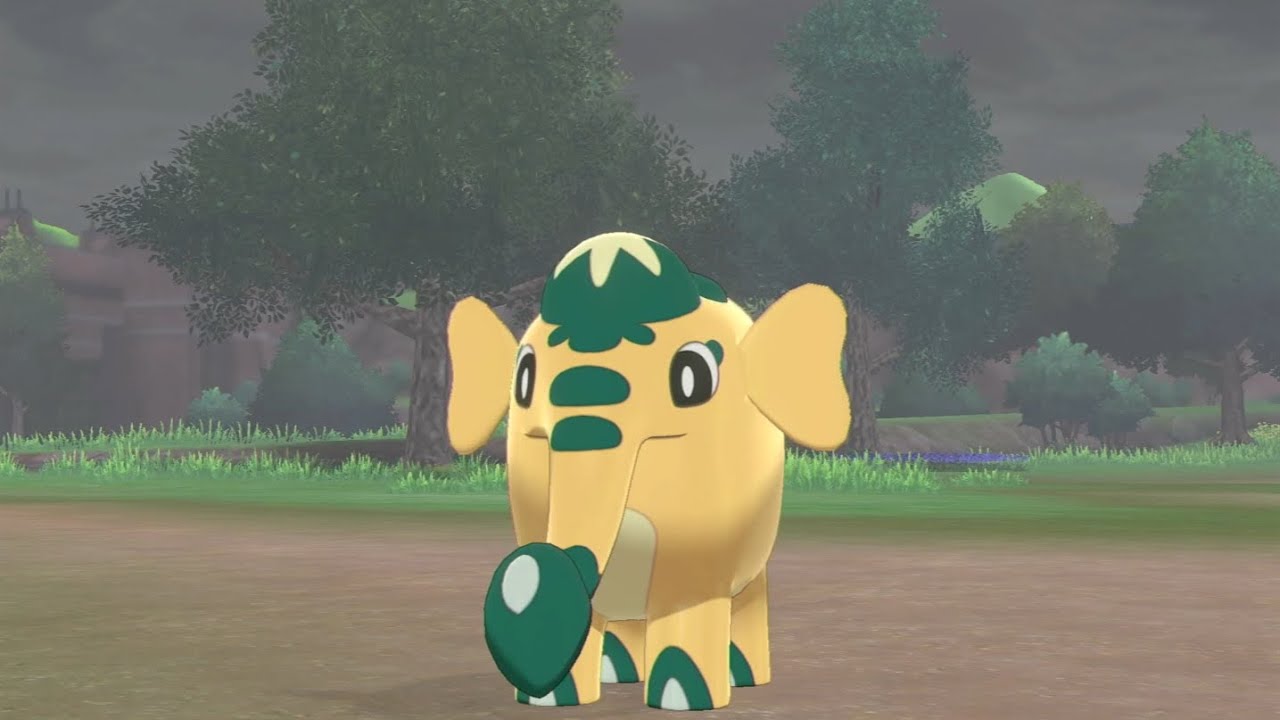 Live Shiny Cufant after 3,618 REs (Pokemon Sword) - YouTube
