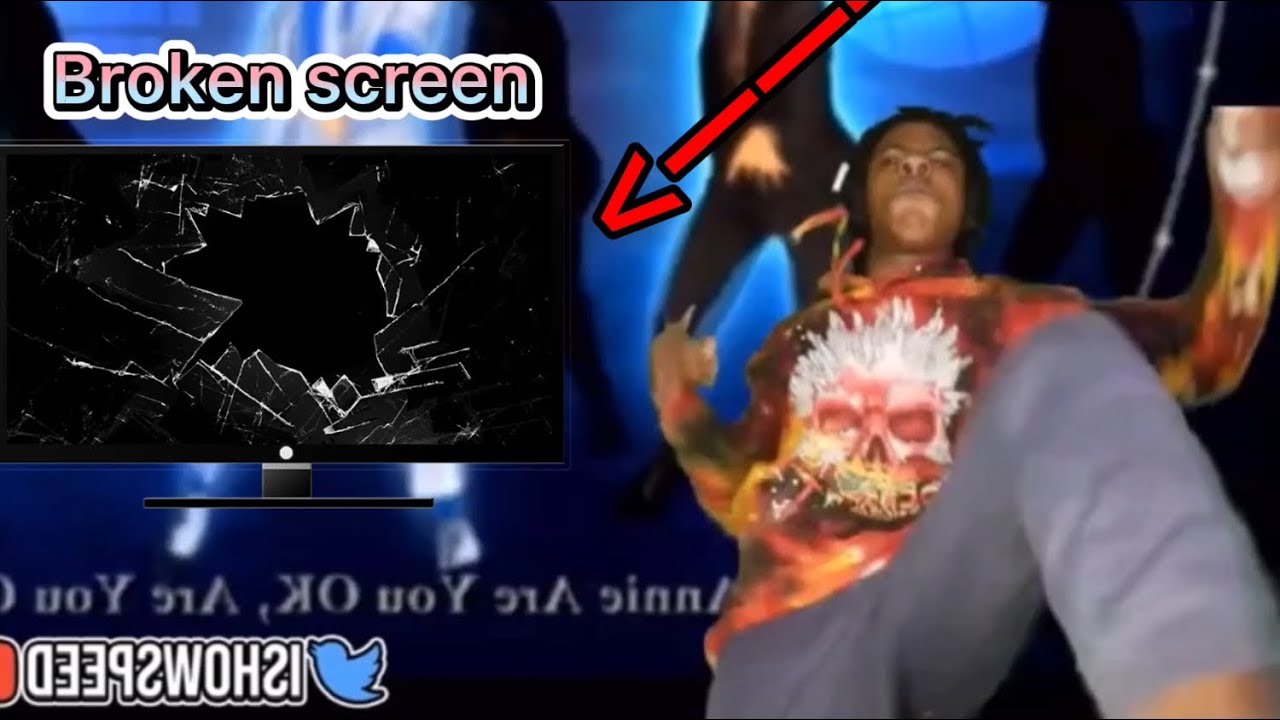 IShowSpeed Shoots His Monitor And Breaks It 😂 - YouTube