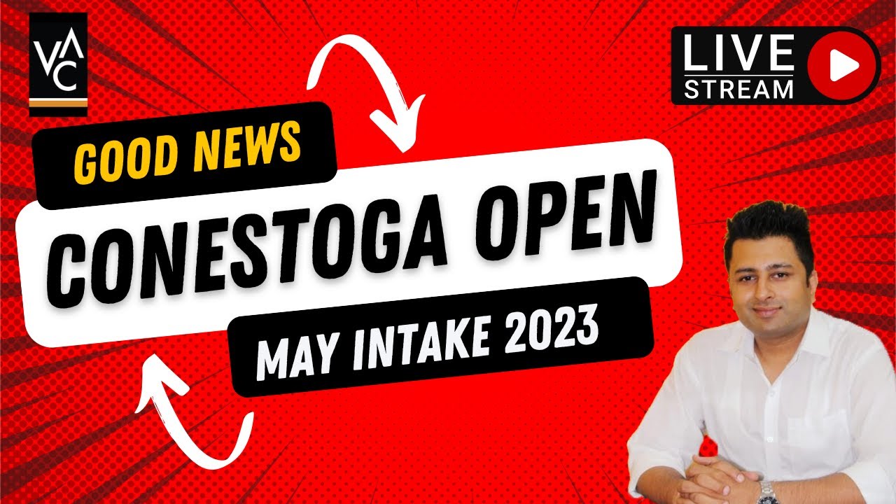 Conestoga is Open for May 2023 Intake | #studyincanada - YouTube