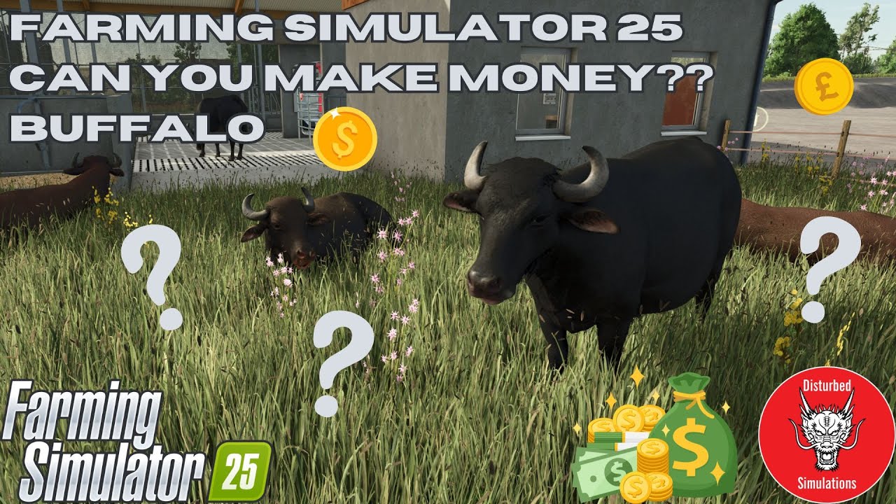 FARMING SIMULATOR 25 | CAN YOU MAKE MONEY | BUFFALO - YouTube