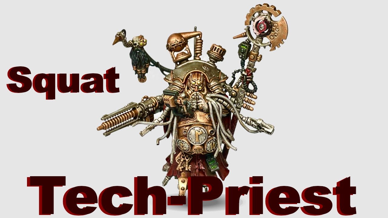 How to Kitbash a 40k Squat Tech-Priest - YouTube