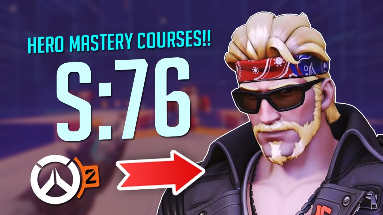 TRYING OUT OVERWATCH 2 HERO MASTERY COURSES - SOLDIER 76 - YouTube