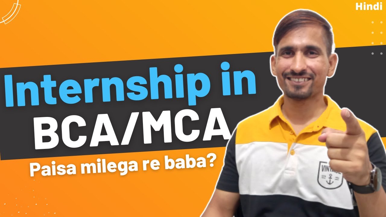 How to Get Internship in BCA/MCA in 2022 to 2030 | We Talk Digital ...