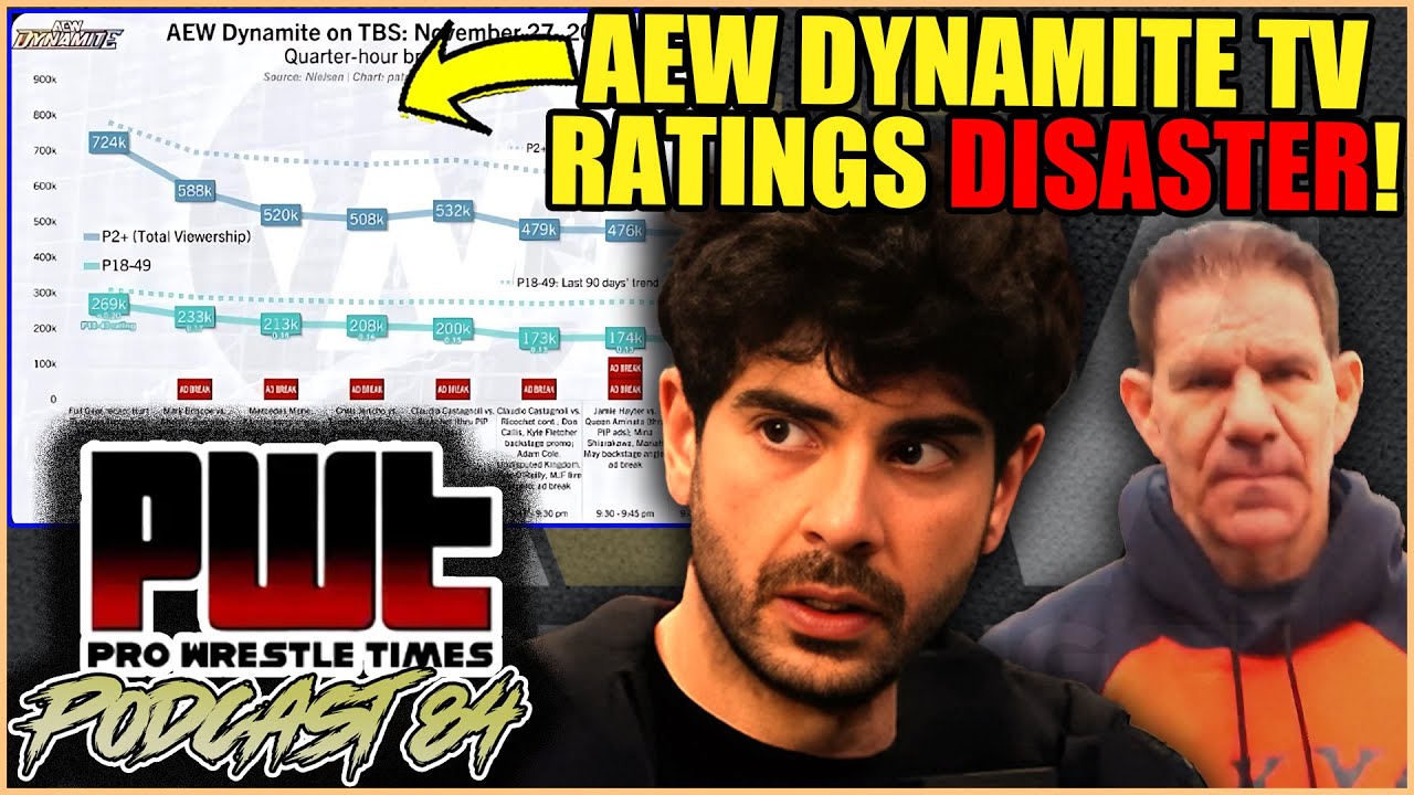 AEW DYNAMITE RATINGS DISASTER! Tony Khan FAILS AGAIN! Dave Meltzer Makes MORE EXCUSES! Roc N ...