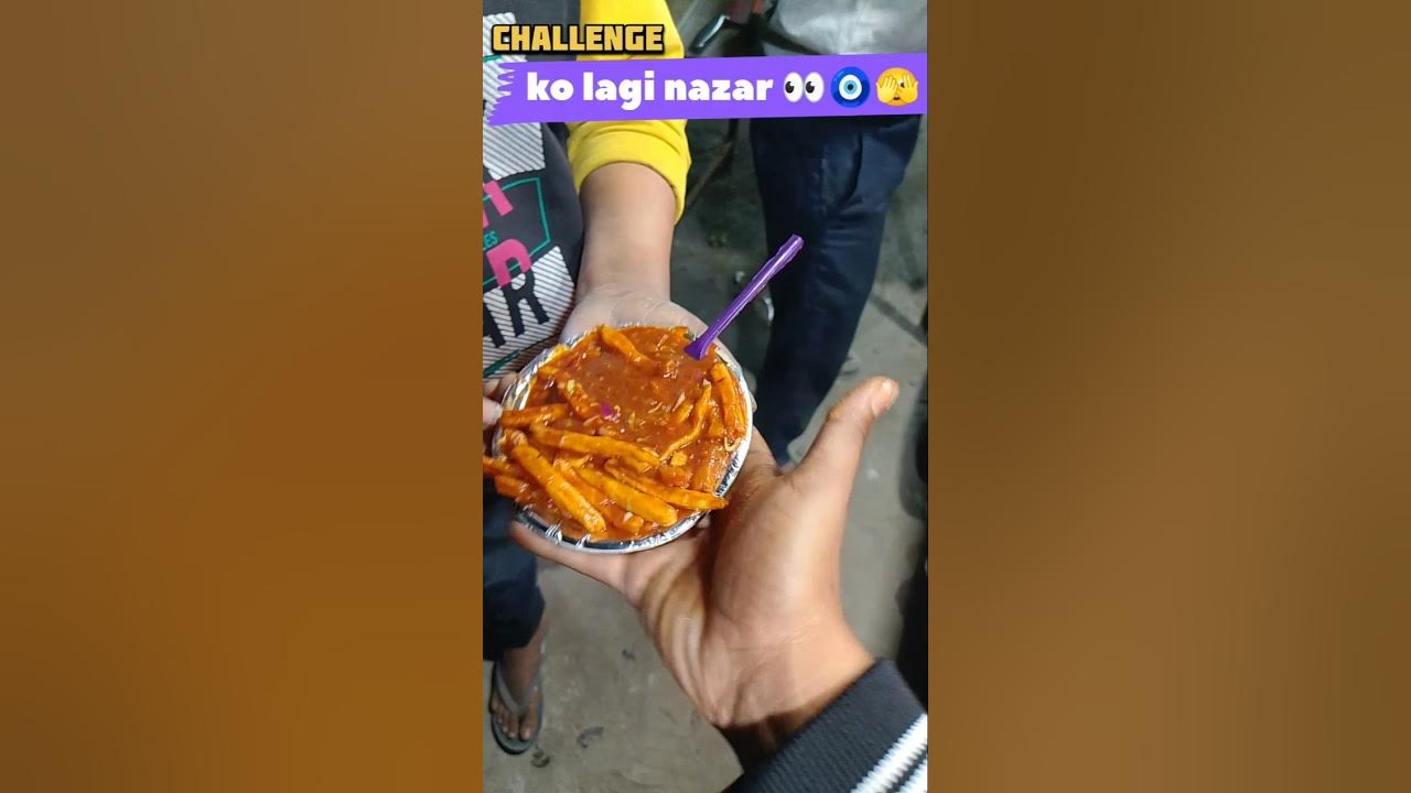 CHALLENGE ko lagi nazar 👀🧿#minivlog #shorts #shortvideo #youtubeshort #34th_vlog #fastfood - YouTube