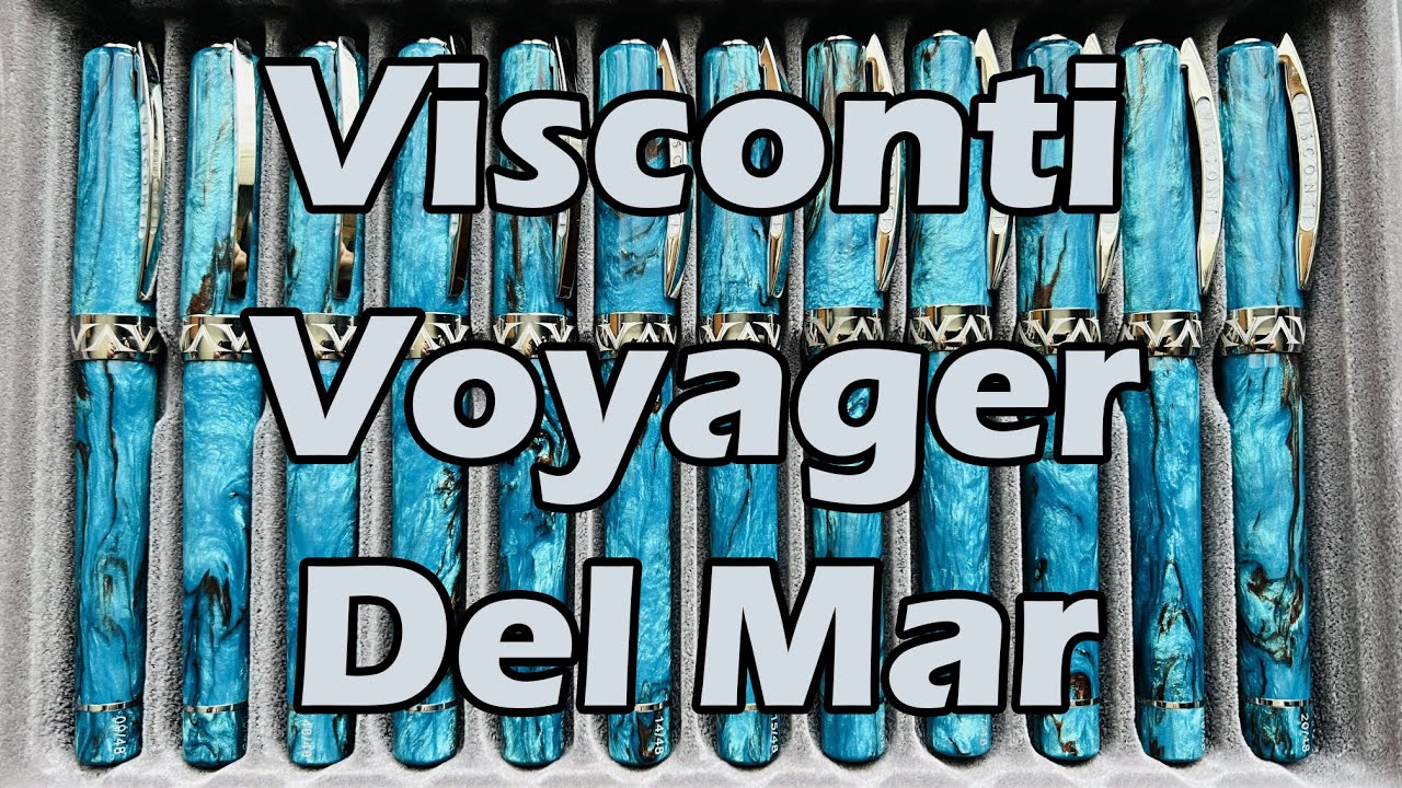 New Collaboration! Visconti Voyager Del Mar - YouTube