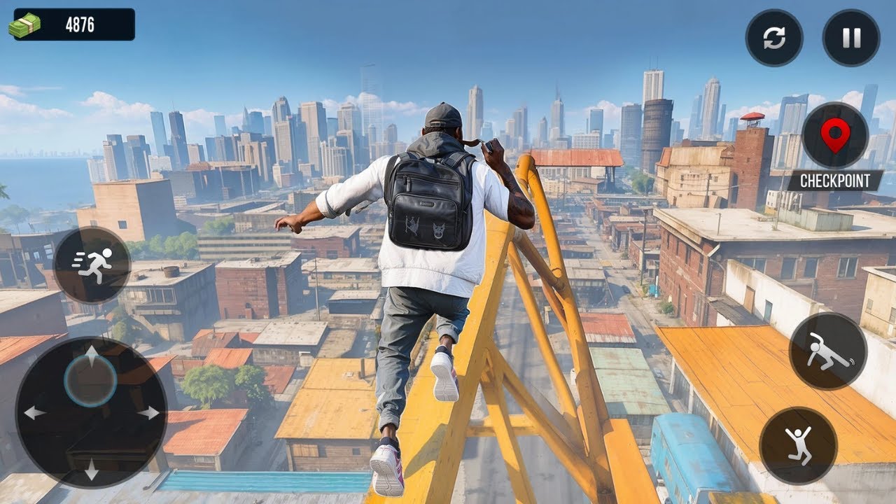 Only Going Up 3D Gameplay | Rooftop 3D Run Game - YouTube