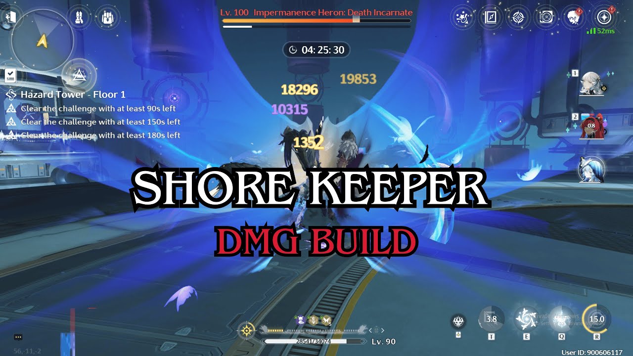 Wuthering Waves : Shorekeeper DMG Build - YouTube