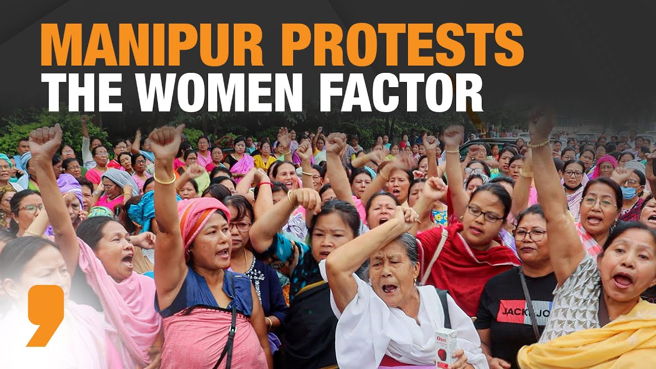 Manipur Violence: Women taking the lead | CM Biren Singh I Meira Paibi ...