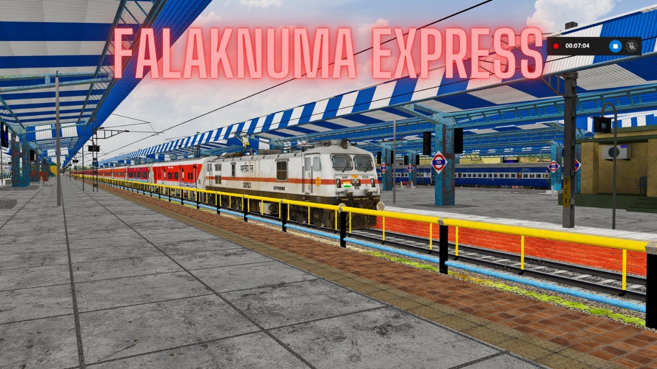 12074 - Falaknuma Express | Realistic Journey | Part - 1| - YouTube