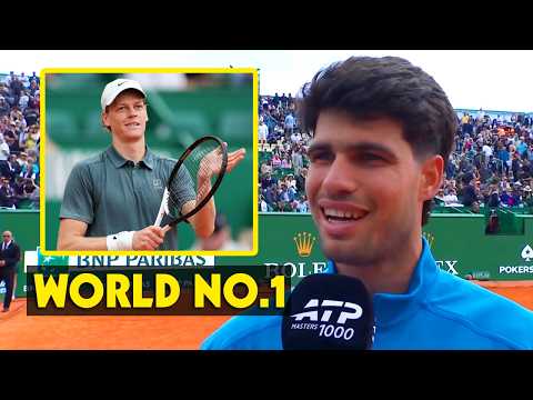 Carlos Alcaraz is Asked If His goal is the Battle with Sinner for No. 1... His Answer is...