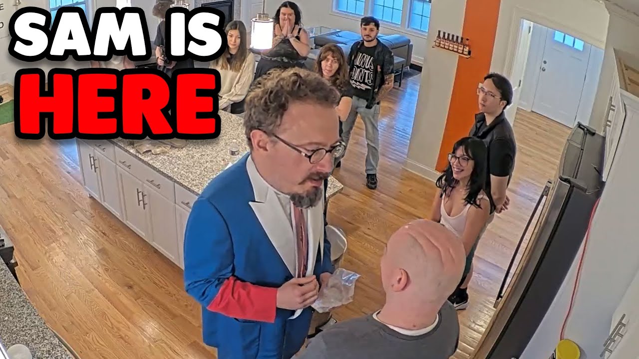 Sam Hyde shows up and gets the fish started on their first challenge ...