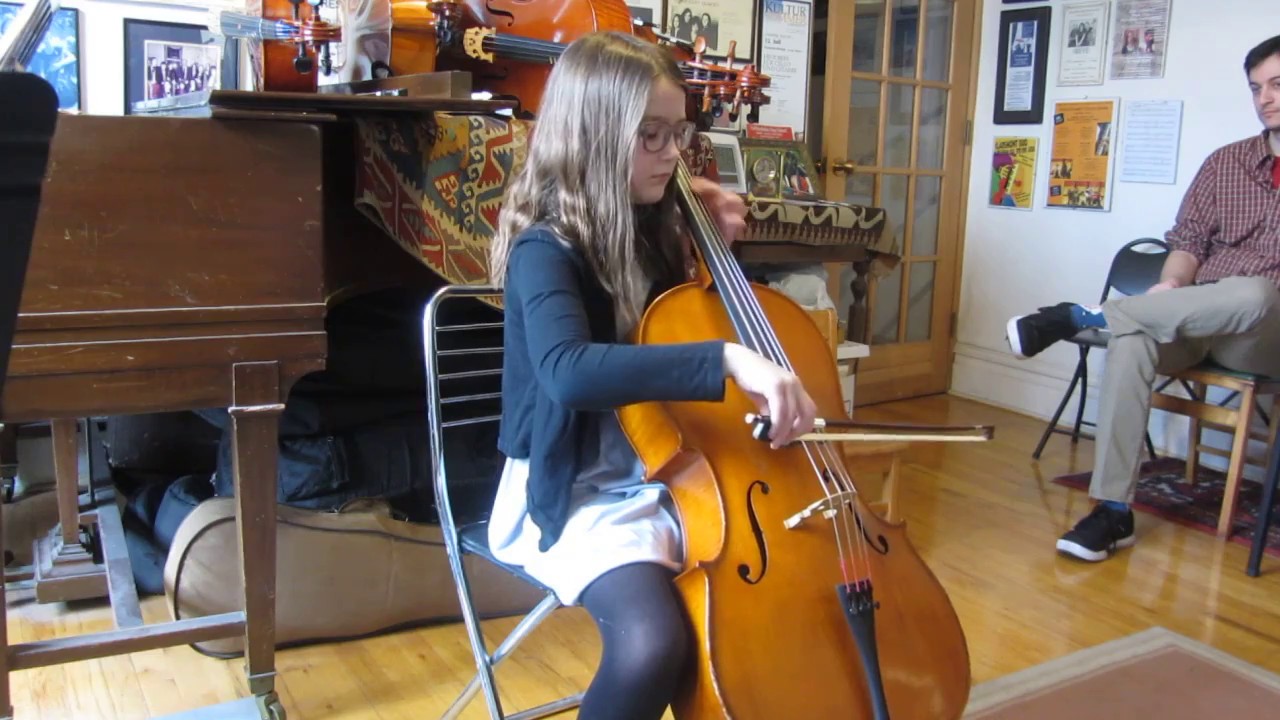 Vera plays Marcello Sonata in E minor, Op. 1, No. 2 - Cello - YouTube
