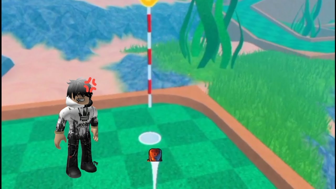 wij spelen Golf it in roblox - YouTube