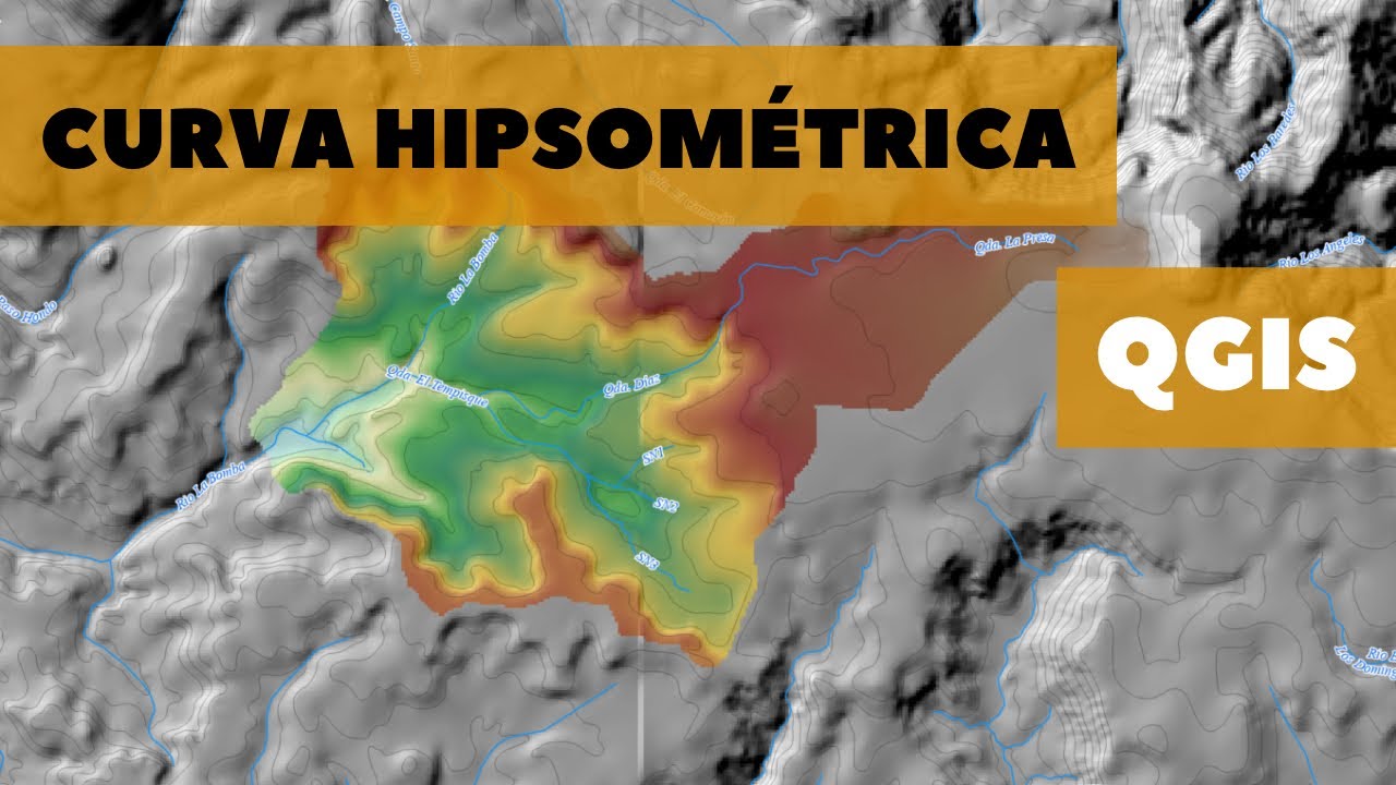 Crea una curva hipsométrica de una cuenca con QGIS - YouTube