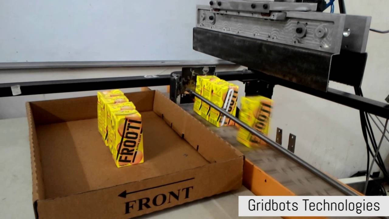 Automatic Tetra Case Packing System - YouTube