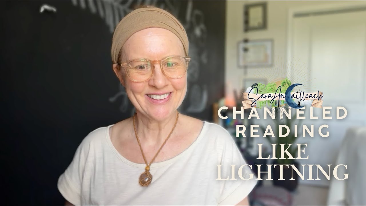 CHANNELED READING WITH LIGHT LANGUAGE LIKE LIGHTNING - YouTube