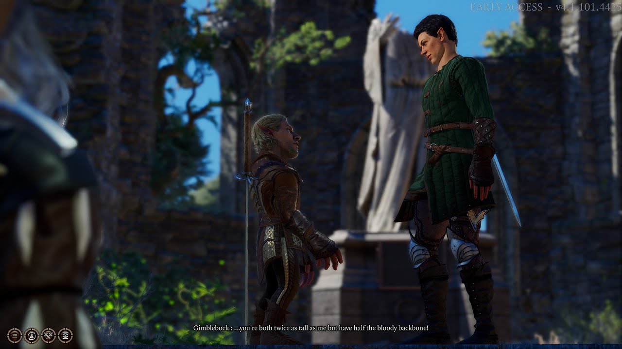 Meeting Gimblebock's Party After Clearing The Ruins - Baldur's Gate 3 ...