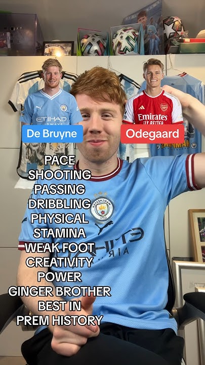 My Ginger Brother KDB vs Martin Odegaard Debate 🤔 #shorts - YouTube