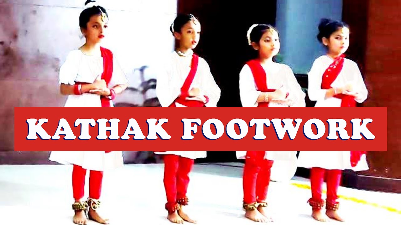 Kathak Footwork by SurAurTaal Kids | Spotlight Classical Eve - YouTube
