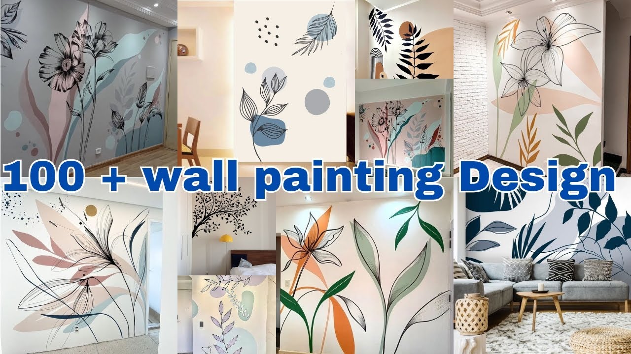 100+ Stunning Wall Painting Designs to Transform Your Home! - YouTube