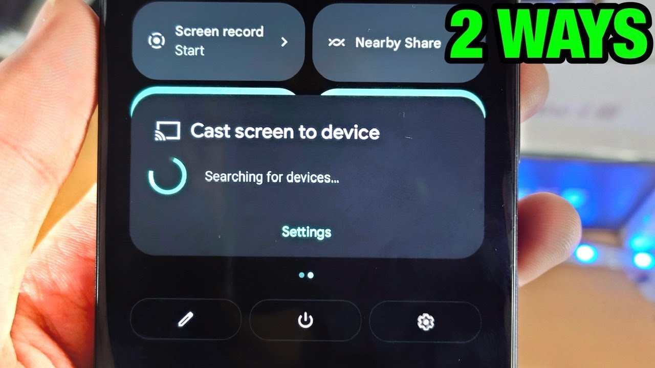 Google Pixel 6a How To Screen Mirror to TV [Wireless / With HDMI Cable ...