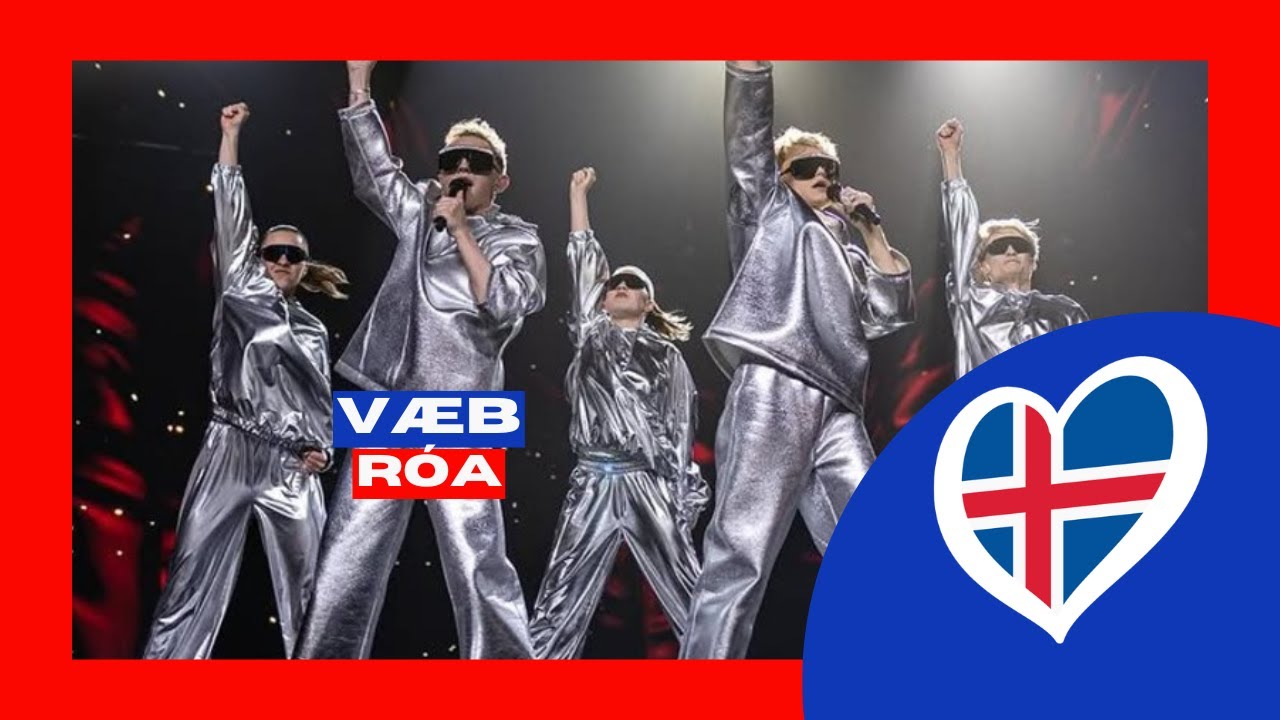 VÆB - RÓA | Islandia National Final Performance | EurofandomSpain - YouTube