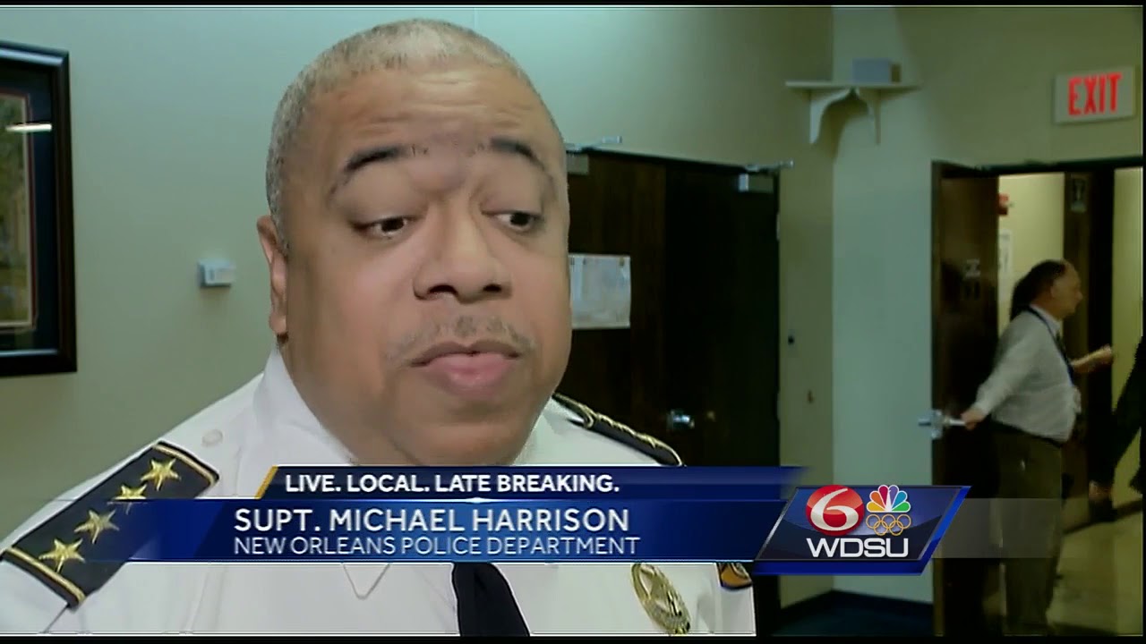 Harrison hopes to stay on as NOPD chief - YouTube