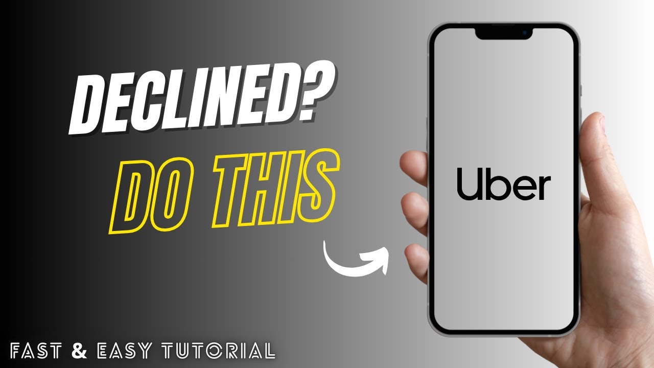 How to Fix Uber Payment Method Declined 2025 - YouTube