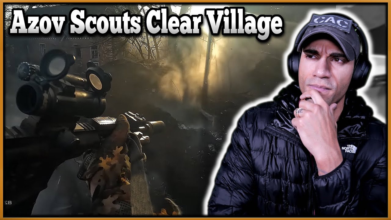 Azov Scouts Clear Village - Marine reacts - YouTube