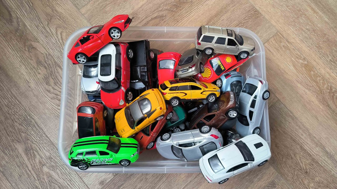 A Box Filled With Random Cars from Famous Brands - YouTube