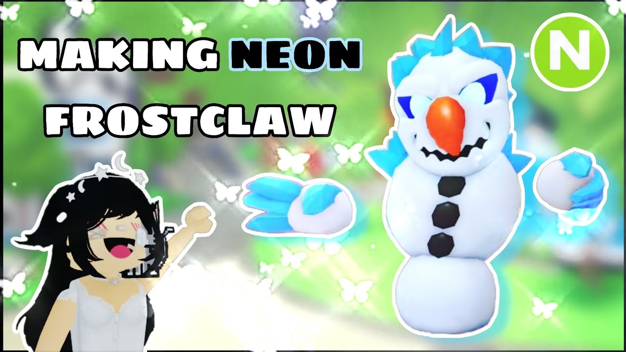 MAKING NEON FROSTCLAW + CHECKING OFFERS [ADOPT ME ROBLOX] ️🙀 - YouTube