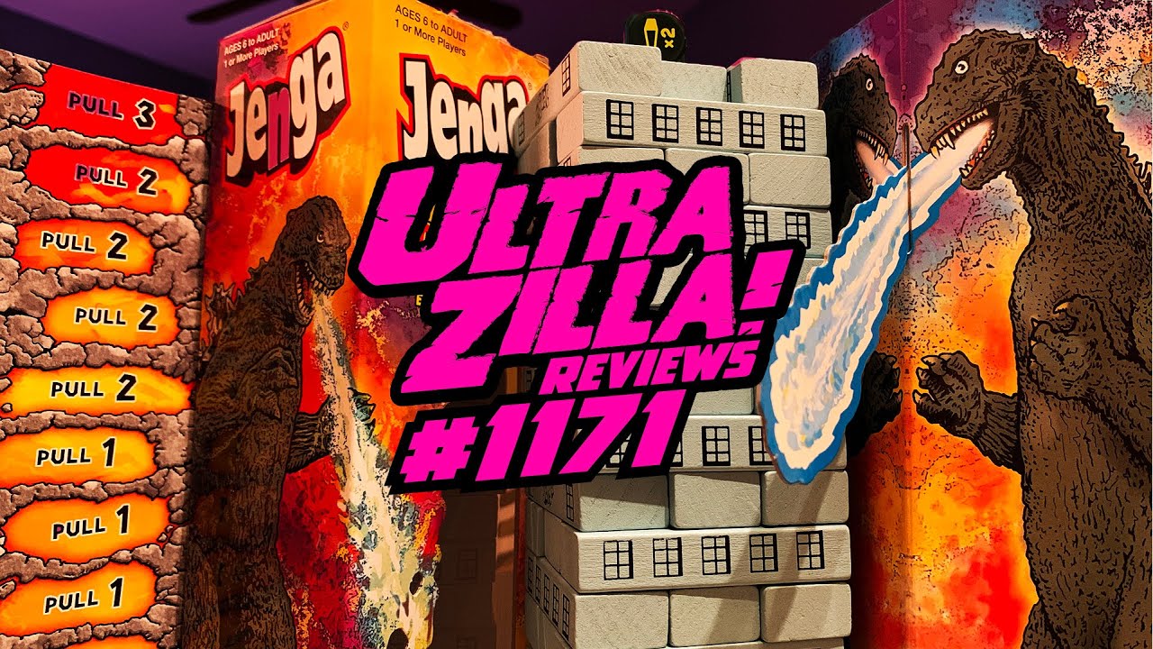 GODZILLA EXTREME EDITION JENGA REVIEW! - YouTube
