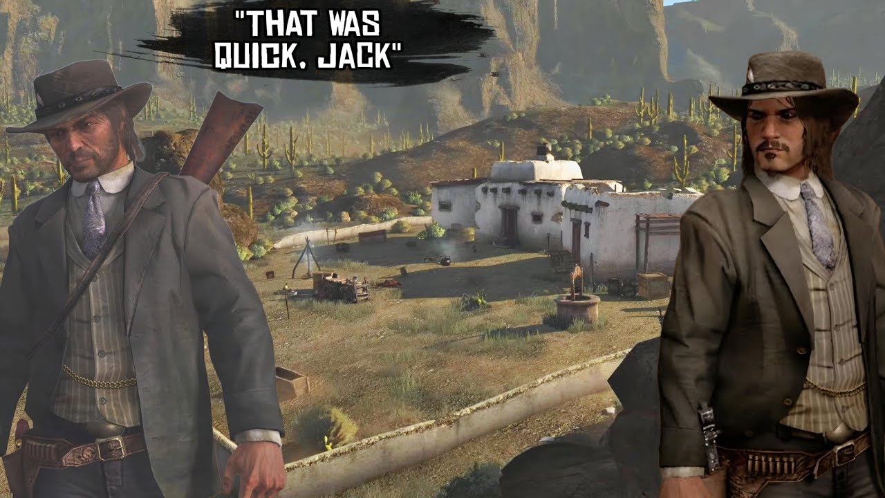 Jack Marston shows The Walton Gang that he is John Marston's boy | Rdr1 ...