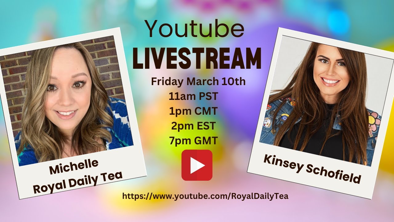 Youtube Live with Special Guest Kinsey Schofield - YouTube