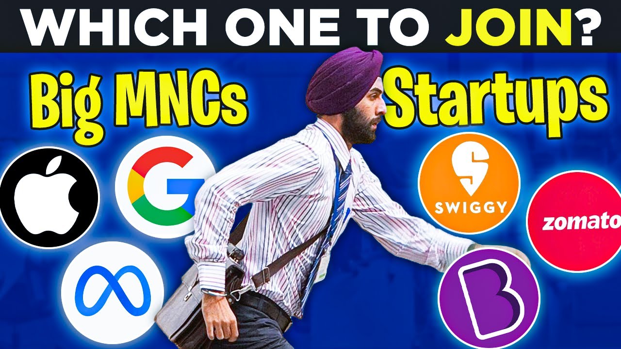 Big MNC's Vs Startups?? 10X your Career 🚀 - YouTube