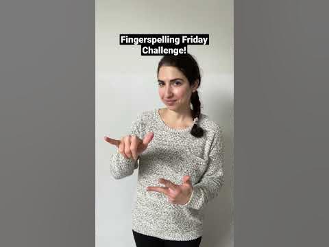 3 Names Fingerspelling Challenge! American Sign Language receptive ...