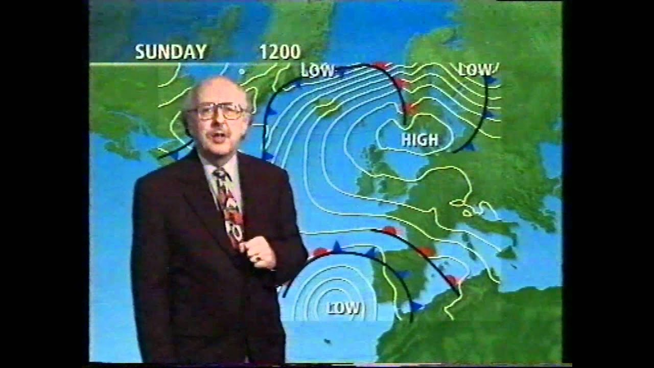 BBC Weather 30th October 1993 - YouTube