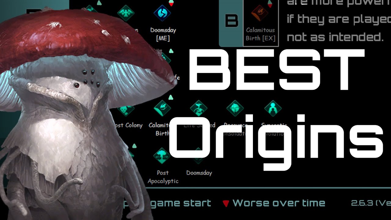 ｢Stellaris｣ Origins Power Tier List Pt.2 - Ultimate Tierlists [6/8 ...