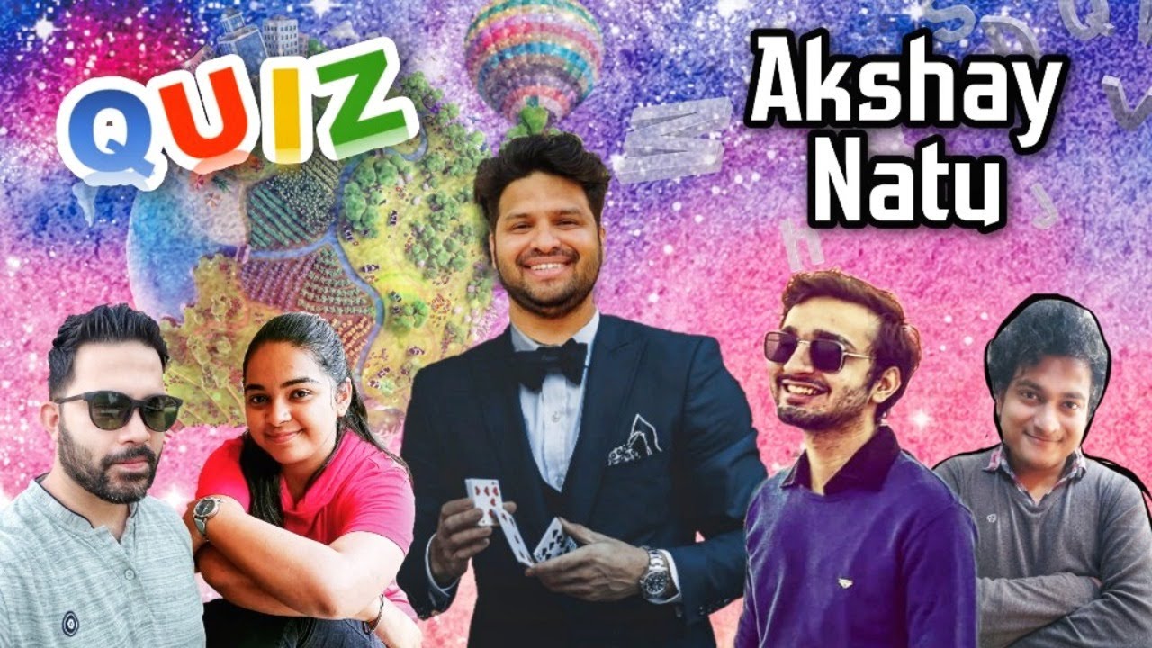 Quiz with Akshay Natu || @Joy Dutta @Gopu Originals @ Ruchi Mania - YouTube