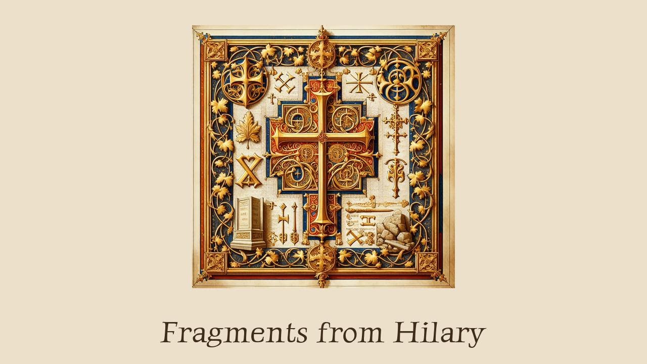 Fragments from Other Works of Saint Hilary - YouTube