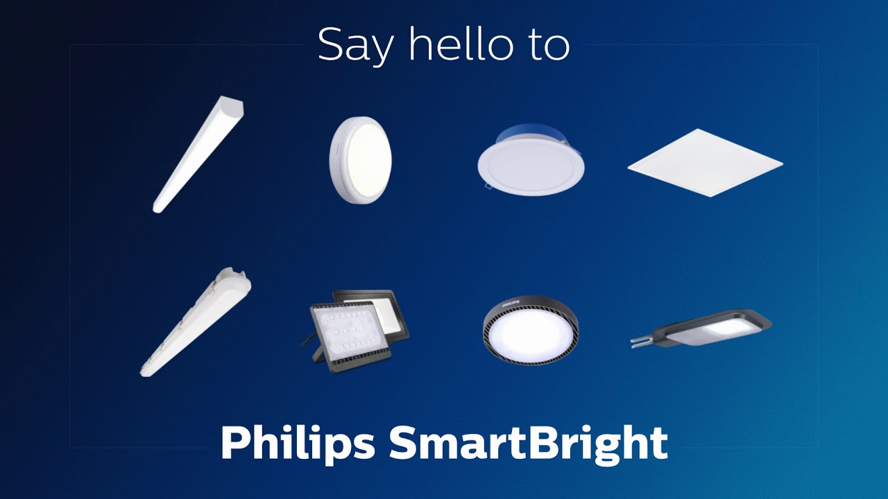 Philips new SmartBright LED Range for everday installations - AU - YouTube